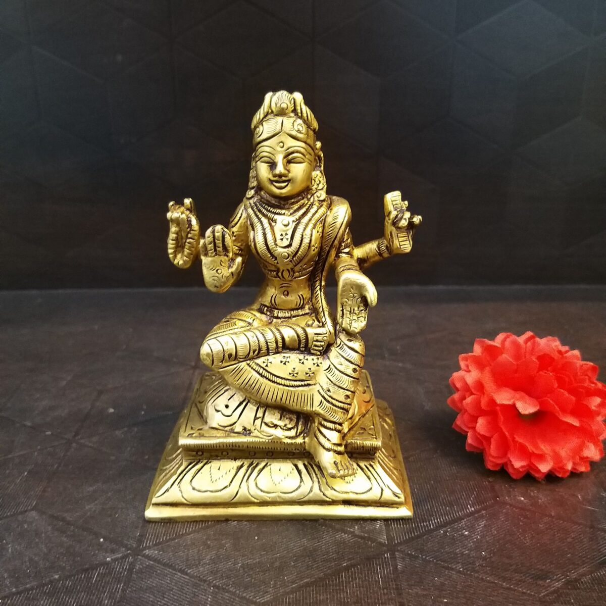 Brass Balambika Statue- 5" - Brass God Idols VgoCart Coimbatore