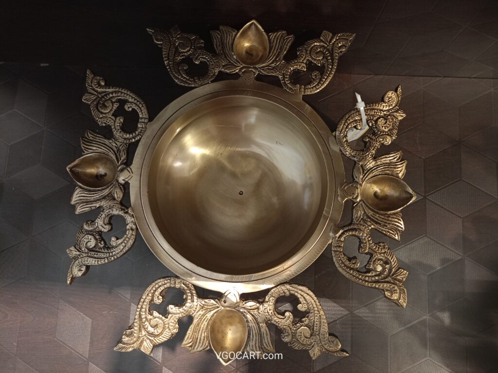 Buy Brass Uruli With Diya 3.5" for Homedecors,Gifts Online at Best ...